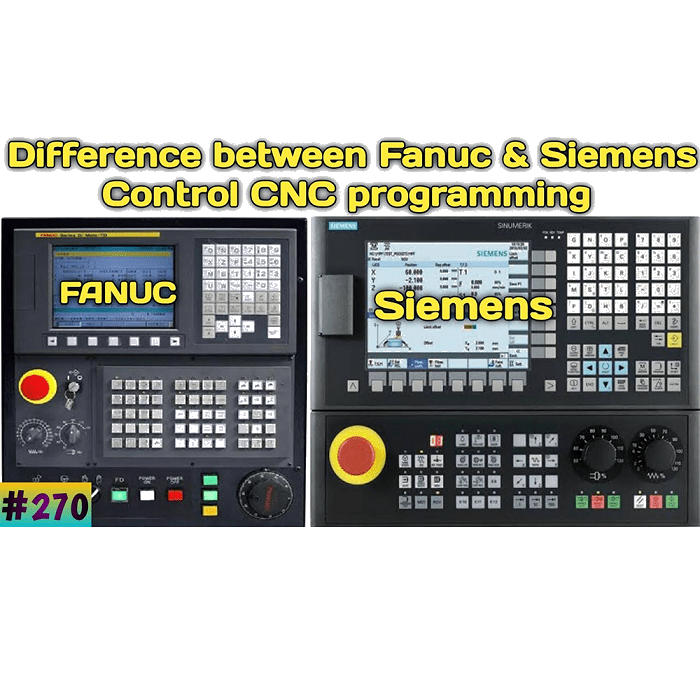 Differences Of Fanuc Control and Siemens Control | Hangong Machine ...